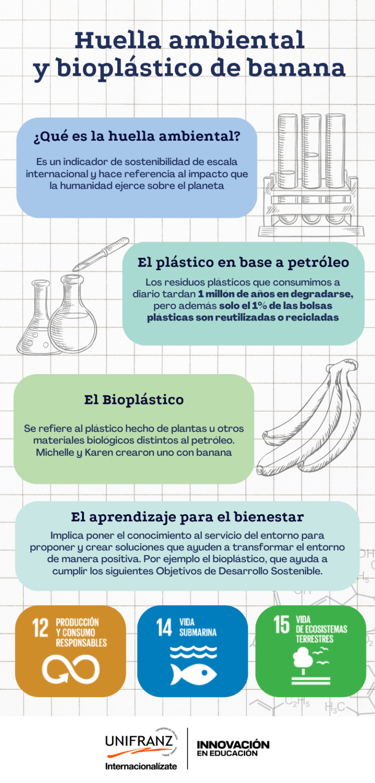 BIOPLÁSTICO DE BANANA, UN RECURSO QUE REVIERTE LA HUELLA AMBIENTAL