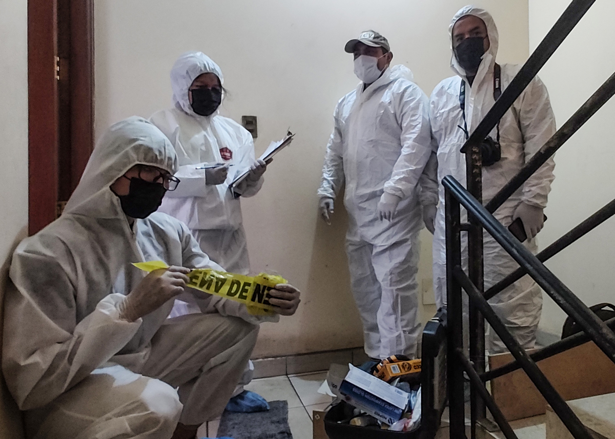 Criminalística en Unifranz: enseñanzas y prácticas a partir de escenas de crimen